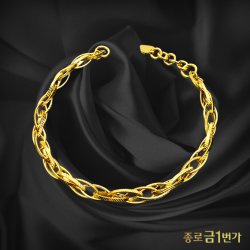 여자 순금 팔찌 레이어드 체인 37.5g - SSG.COM