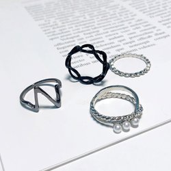 찌릿 앤 꼬임반지 4set_IH - SSG.COM