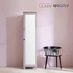 무드갤러리 40CM 싱글장 옷장+전신거울 - SSG.COM