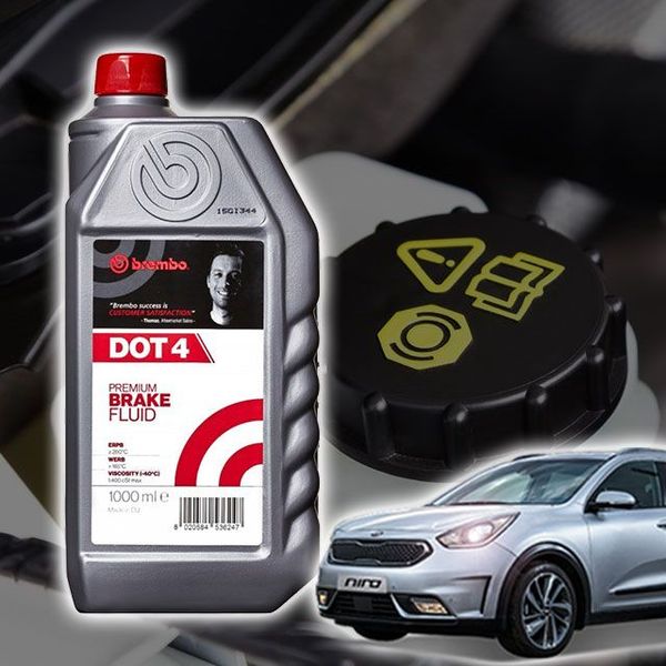 니로 브렘보 브레이크액 DOT4 1L - SSG.COM