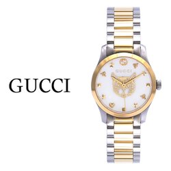 구찌 G타임리스 여성용 캣 메탈시계 27mm YA1265012 - SSG.COM