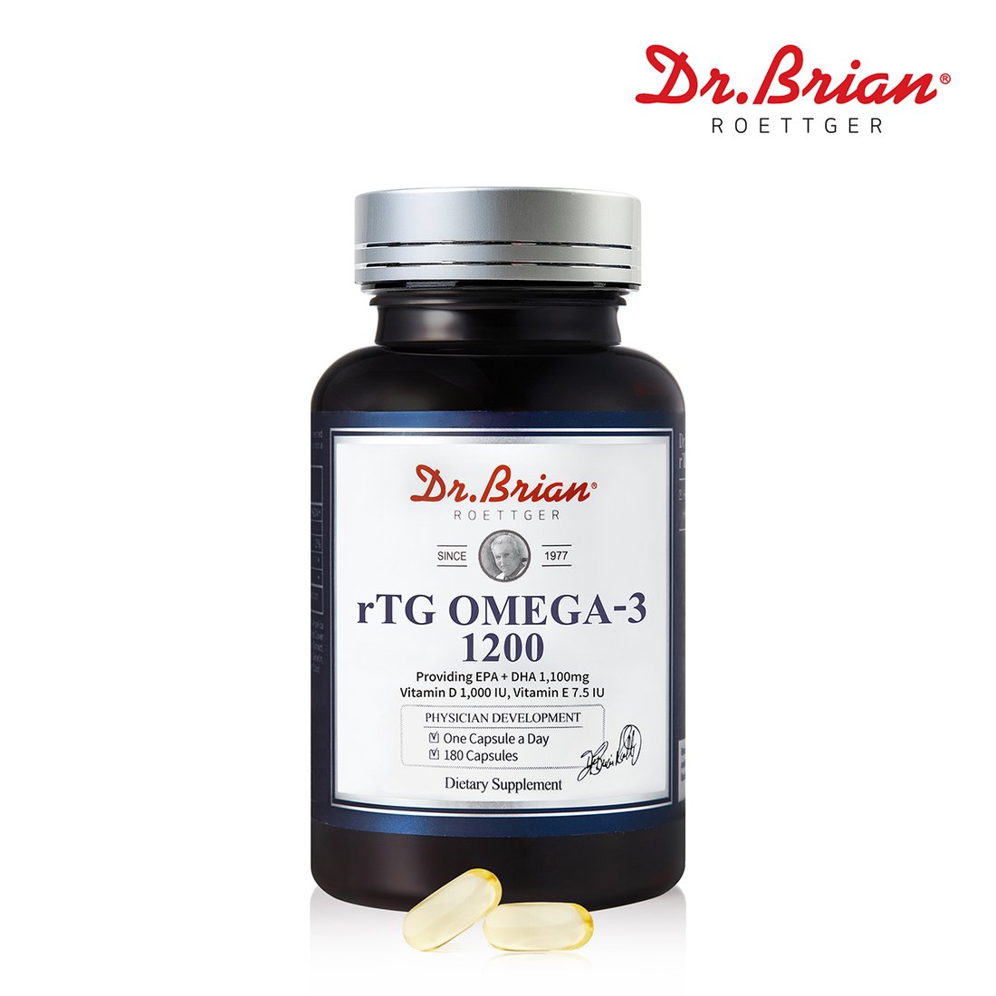 닥터브라이언 rTG 오메가-3 1200 (180캡슐)(6개월분), 신세계적 쇼핑포털 SSG.COM