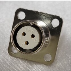 [TAJIMI 소형커넥터] R05-RB3F (소형 베요넷 커넥터, F/M Recdp., 3핀, Female 타입) - SSG.COM