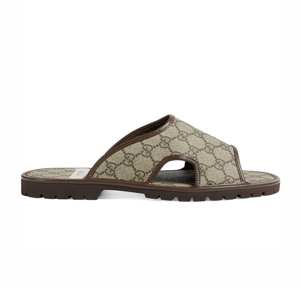 [해외직구] 22FW구찌 GG 슈프림 슬라이드 슬리퍼624879/96G609762 - SSG.COM