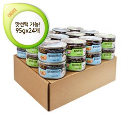 ANF 캣푸드 무스캔 95g (맛선택가능) - 24개 - SSG.COM