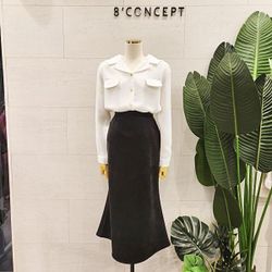 시그마카라BL 블라우스 C23C1FBL004_부천점 - SSG.COM