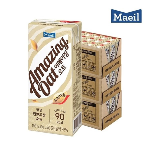 [매일] 어메이징 오트 오리지널 190ml 72팩 - SSG.COM