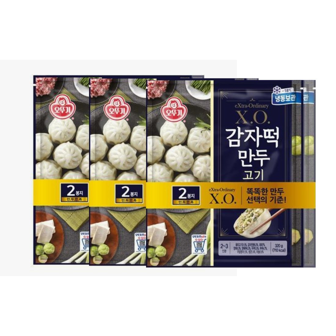 오뚜기 xo감자떡만두320gx2(3개묶음), 믿고 사는 즐거움 SSG.COM