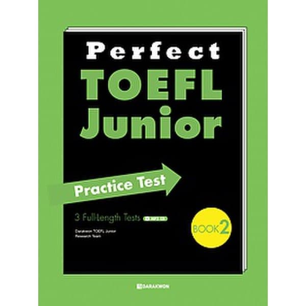 Perfect TOEFL Junior Practice Test - Book 2 - 3 Full Length Tests - SSG.COM