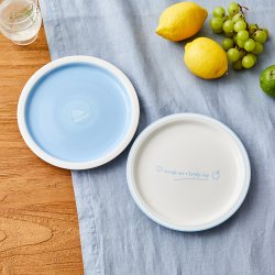 ON L 키노 레터링 뱁새 접시 D19 2P SET - SSG.COM