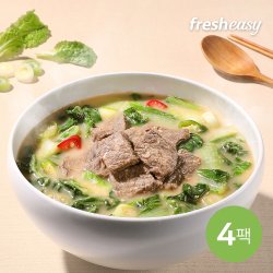 [프레시지] 심프라이스 소고기얼갈이된장국 290g x4팩 - SSG.COM
