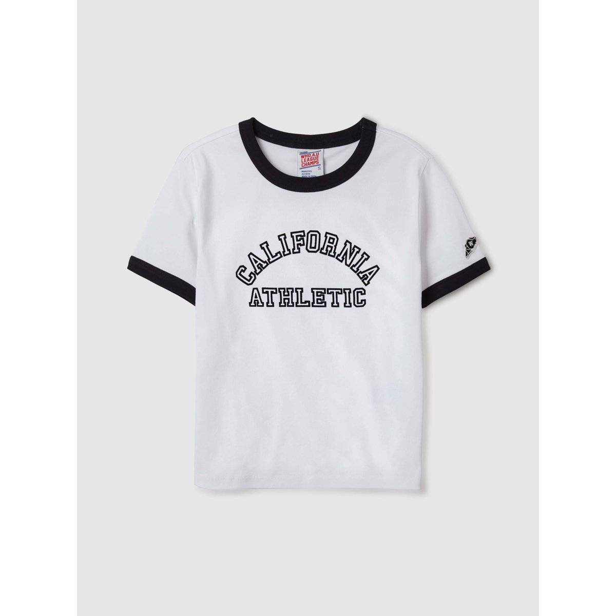 Track Ringer Short Sleeve T-shirt / WHRAE2327F - SSG.COM