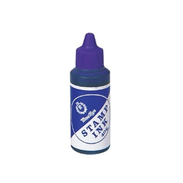 스탬프잉크 청 40x115mm 55ml 1p 프린트 도장 사무 - SSG.COM