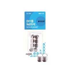 [마그피아] ND자석 원형(파이12x3mm 8입) - SSG.COM