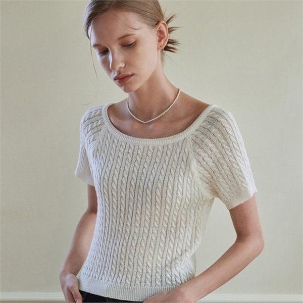 [얀써틴] RAGLAN BIG ROUND KNIT_IVORY[A] - SSG.COM