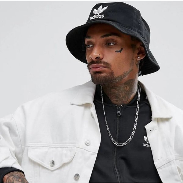 [남여공용] 버킷햇 코어 AJ8995 아디다스오리지널 캐주얼 트레포일 벙거지 모자 블랙 - SSG.COM