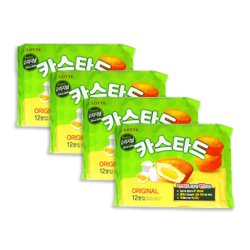 롯데 카스타드 오리지널 230g (12봉입)x4개 - SSG.COM