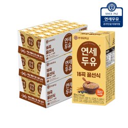 [연세두유] 연세 16곡 꿀선식 두유 190ml (72팩) - SSG.COM