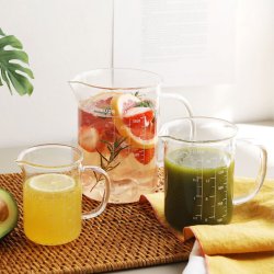 MAKA 마카 MK-MC-01 계량컵(소)250ML 2P/유리컵/머그컵/아이스커피잔/물컵/하이볼잔 - SSG.COM