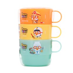 릴팡 뽀로로잡스 컬러핸들컵3P - SSG.COM