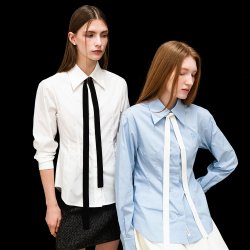 WOMAN 링클프리 페미닌 클래식 셔츠 [2COL] / WBD1L03504 - SSG.COM