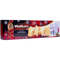 Walkers워커스 Shortbread Festive Shapes 쇼트브레드 홀리데이 쿠키, 175.8g 상자(4개 팩) - SSG.COM