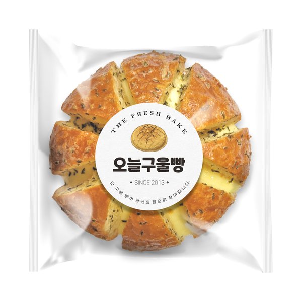 [오늘의빵집] 크림치즈 가득 팔쪽 마늘빵 175g x 2개 - SSG.COM