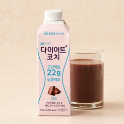 [체중조절용 조제식품] 다이어트코치 초코 280ml - SSG.COM
