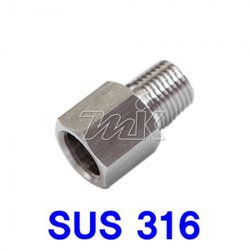 스텐 유압 써비스 니플 (SUS316) (16090) - 1/2 X 3/8(PT) - SSG.COM