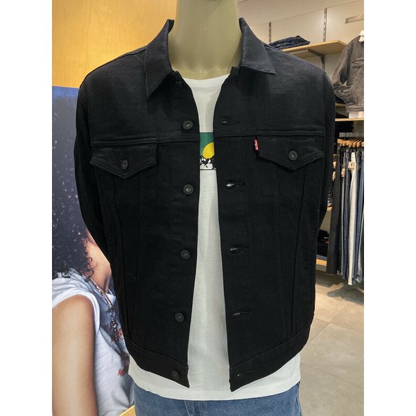 [리바_이스] 남녀공용 블랙 트러커 재킷 (723340403) (P001866164) - SSG.COM