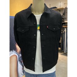 [리바_이스] 남녀공용 블랙 트러커 재킷 (723340403) (P001866164) - SSG.COM