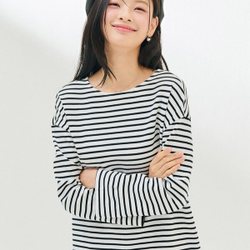 [CHASECULT] (여) DARG5167B0A 우븐 배색 스트라이프 티셔츠_gr - SSG.COM