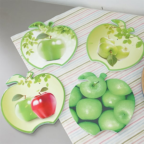 디작소 인덕션 냄비받침 냄비받침대 사과모양 4type - SSG.COM