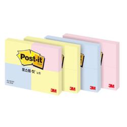 3M 포스트잇 3색 653(레인보우3색4팩 51x38mm) - SSG.COM