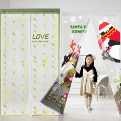 알뜨리 EVA 디자인 현관 방문 방풍비닐 반투명 현관문용 소 외풍차단 바람막이 단열 방한 용품 - SSG.COM