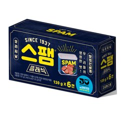CJ 스팸 클래식 120g*6 레트로 기획 - SSG.COM