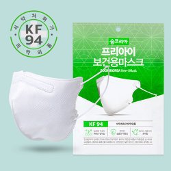 국내생산 새부리형 마스크 숨코리아 KF94 100매/흰색 - SSG.COM