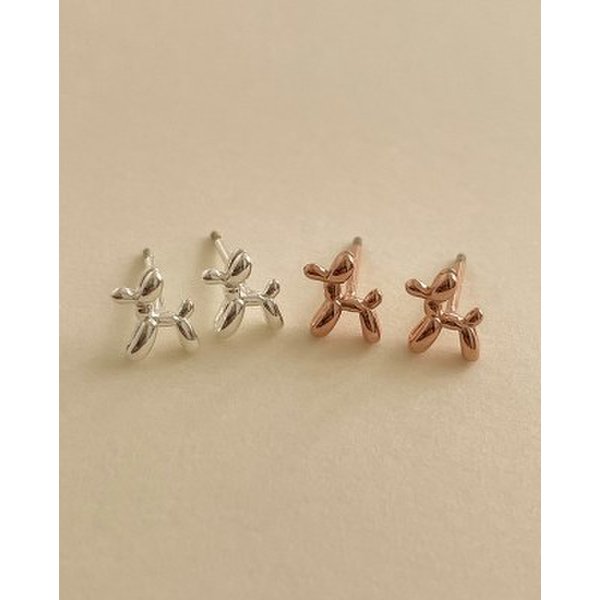 [925 Silver] Balloon poodle piercing E 54 - SSG.COM