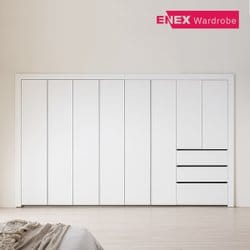 에넥스 그루 3단 서랍형 붙박이장(실속형)-270cm+90cm - SSG.COM
