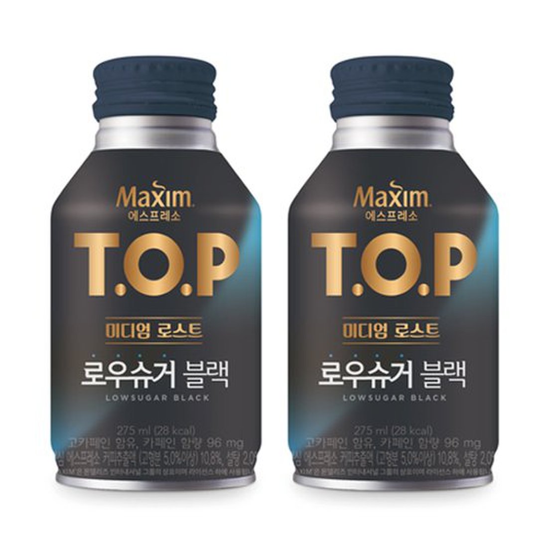 티오피 미디엄로스트 로우슈거 블랙 275ml x 24캔 / TOP 캔커피, 믿고 사는 즐거움 SSG.COM