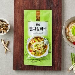 청수 멸치칼국수 110g - SSG.COM