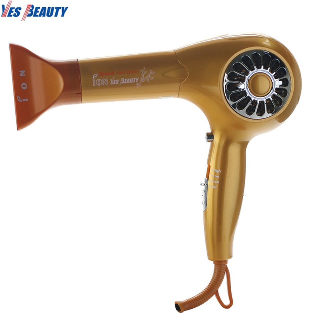 Yb 골드 헤어 드라이기 드라이어 모발건조기 열풍기 쿨드라이기 미용재료 볼륨드라이기 머리건조 믿고 사는 즐거움 Ssgcom