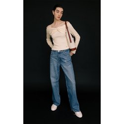 CO OFF SHOULDER JERSEY TOP_BEIGE - SSG.COM