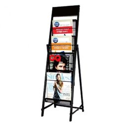 삼화 철제 카다로그스탠드 규격 CS 308S 1열 4단 A4 - SSG.COM