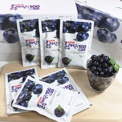 [김재식헬스푸드] 경북대학교 블루베리 100 80ml 60팩(30팩x2box) - SSG.COM