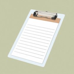 세로 세트 굿오피스 클립보드 화이트 A5 5p - SSG.COM