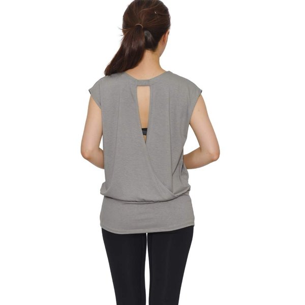 [machikaada] 요가웨어 레이디스 탑스 길이 길이 롱 길이 체형 커버 마티카 아다 (그라지, SM) - SSG.COM