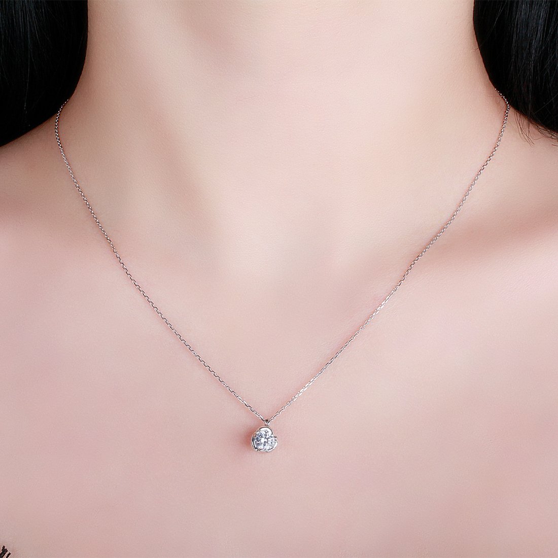 3부 랩그로운 다이아몬드 목걸이 GIA 프로포즈 노블 심플 결혼 예물 여자 선물, 믿고 사는 즐거움 SSG.COM