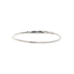 SEWN SWEN SILVER TWIST KINK CHAIN BRACELET - SSG.COM