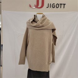 JJ JIGOTT NC02 숄 장식 버튼 울 니트 GIB A1 KTJ1 (6199180) - SSG.COM